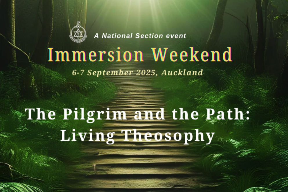 2025 Immersion Weekend Theosophy New Zealand